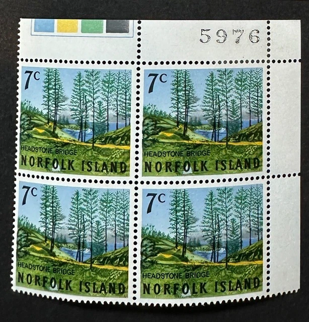 NORFOLK ISLAND 1970 - 7c Headstone Bridge Mint $0.15 - PicClick AU