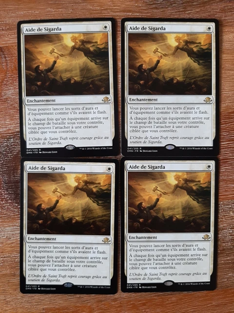 SET DE AIDE de Sigarda, Sigarda's aid carte magic, mtg EUR 1,00 ...