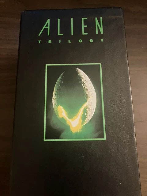 ALIEN TRILOGY VHS Box Set: Alien , Aliens , Alien 3 , Fox Video 1992 £ ...