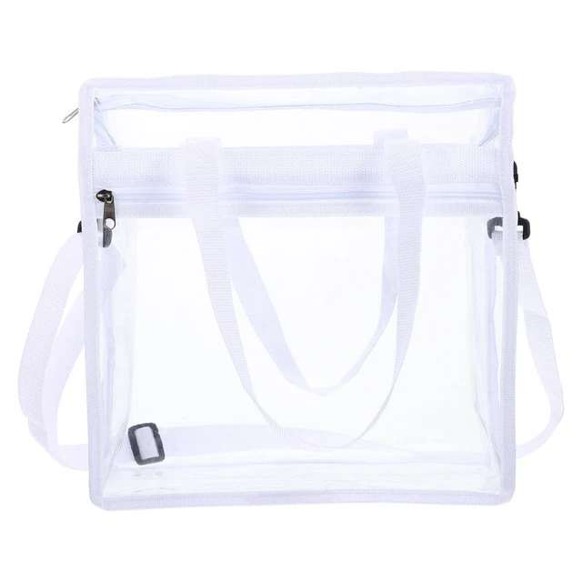 BORSA TRASPARENTE IN PVC Miss Train Sling Bag per Donna Portafogli EUR ...