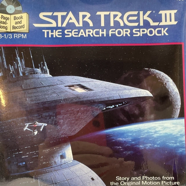 STAR TREK III Search for Spock Read Along Adventure Record 1979 Sealed ...