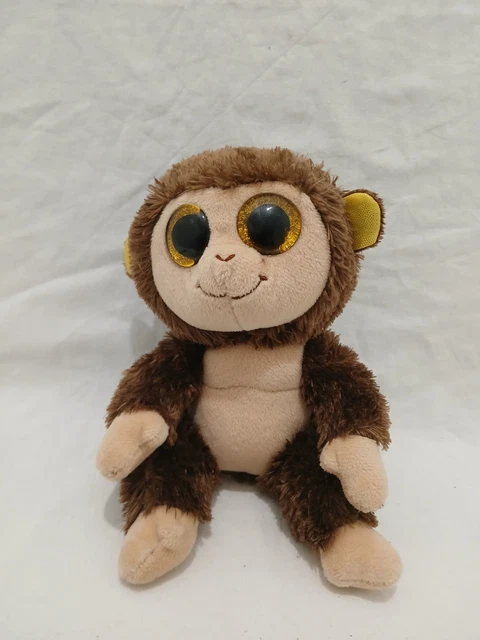 TY BEANIE BOO AUDREY Brown monkey Soft Plush Toy (11) £2.77 - PicClick UK