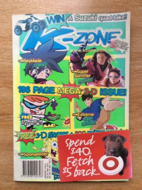 K-ZONE VOLUME 4 Number 10 January 2004 - Beyblades, Harry Potter ...