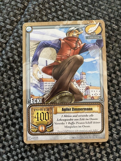 ONE PIECE WATER Seven Ecki KarteTCG CP9 Agiler Zimmermann SH-C26 EUR 4 ...
