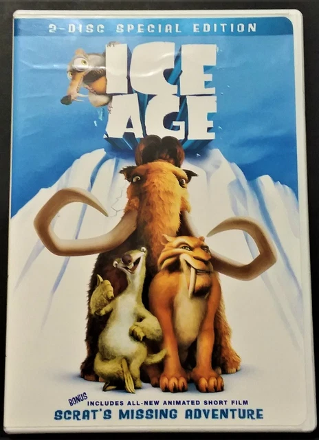 ICE AGE (2002) 2-Disc Special Edition DVD Widescreen & Fullscreen $5.81 ...