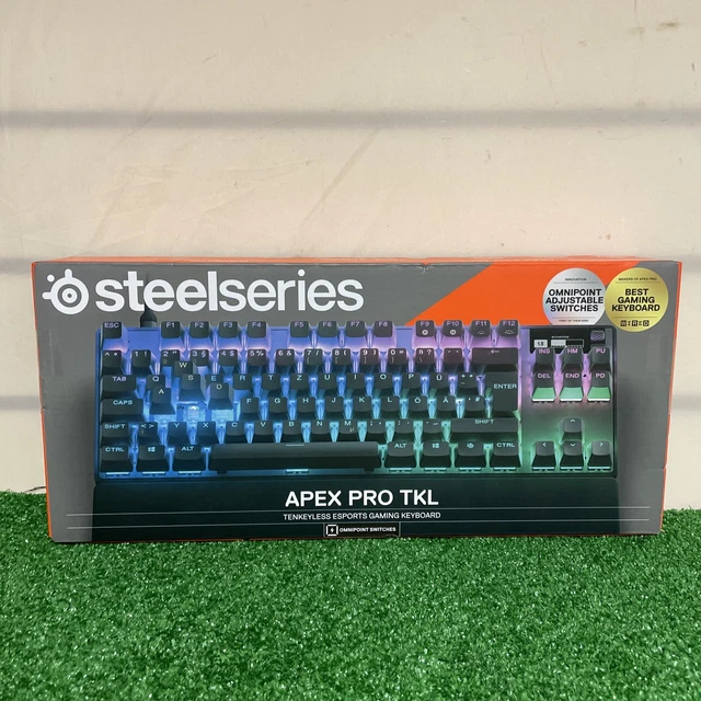 STEELSERIES APEX PRO TKL Mechanical Gaming Keyboard - UK English £134. ... STEELSERIES APEX PRO TKL Mechanical Gaming Keyboard - UK English £134. ...