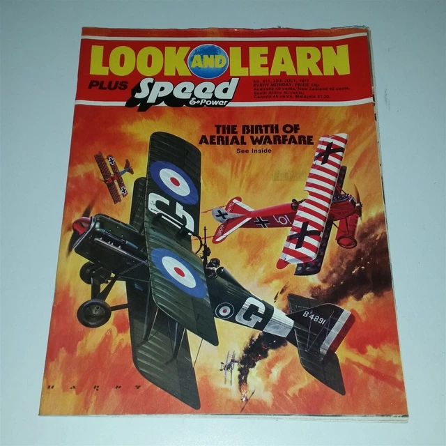 LOOK AND LEARN #811 30Th July 1977 British Weekly Magazine EUR 8,62 ...