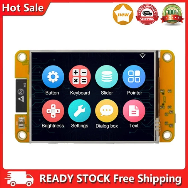 ESP32 DEVELOPMENT BOARD Microcontroller 240x320 RGB Smart Display ...