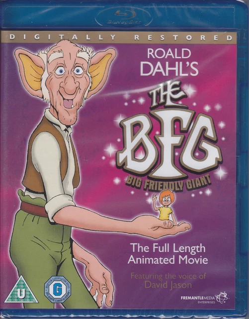 THE BFG 1989 Animated Movie Digitally Restored New & Sealed Region Free ...