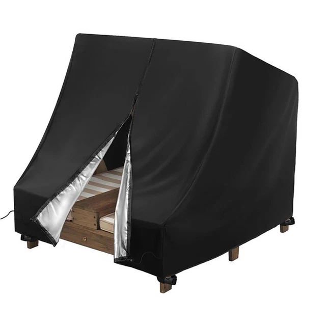 HOUSSE DE CHAISE longue double protection mobilier d'ext rieur double ...