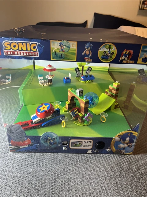 LEGO SONIC THE Hedgehog 76990 Store Display Model Box Lights Up Minor ...