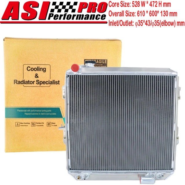 3ROW RADIATOR FOR Toyota Hilux LN106/LN107/LN111 4Cyl 2.8 Turbo Diesel ...