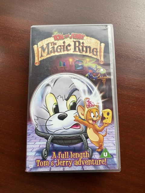 TOM AND JERRY'S Magic Ring Video Tape A full Length Tom And Jerry ...