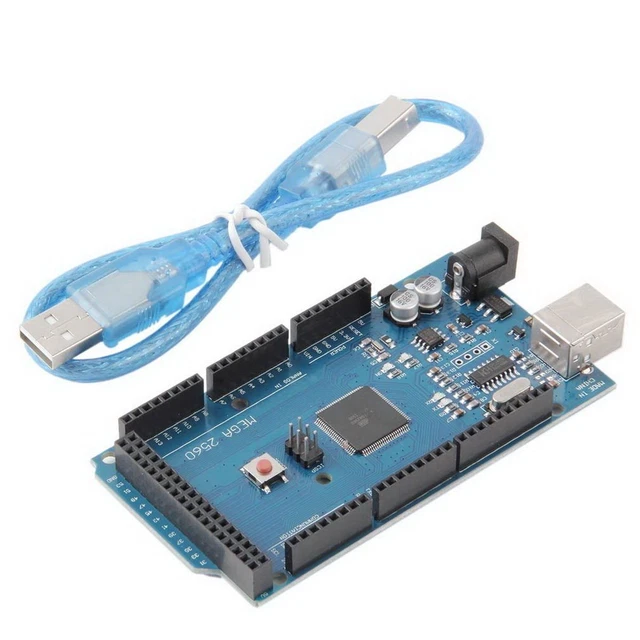 USA ATMEGA2560-16AU CH340G MEGA 2560 R3 Board + Free USB Cable For ...