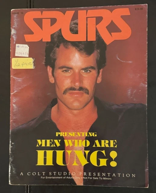 VTG COLT STUDIO Presents - SPURS Issue #15 Men Who Are Hung - Very Rare ...