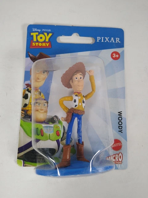 MATTEL DISNEY PIXAR Toy Story Woody 3” Mini Action Figure Collectable ...