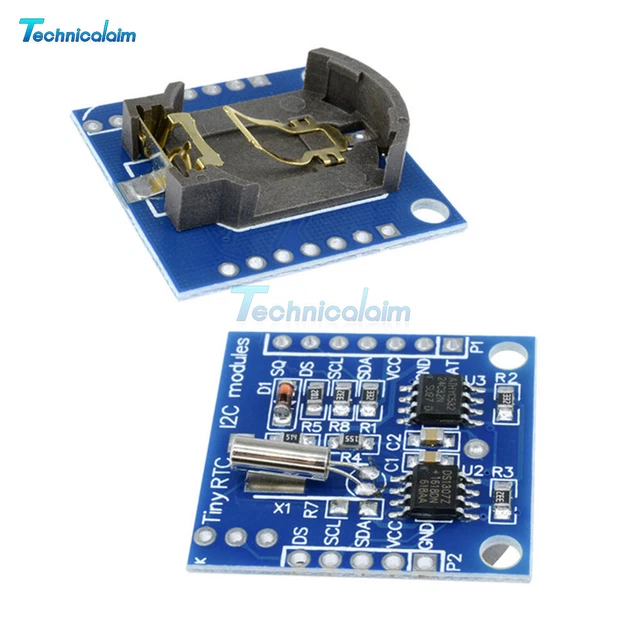 ARDUINO I2C RTC DS1307 AT24C32 Real Time Clock Module For AVR ARM PIC ...