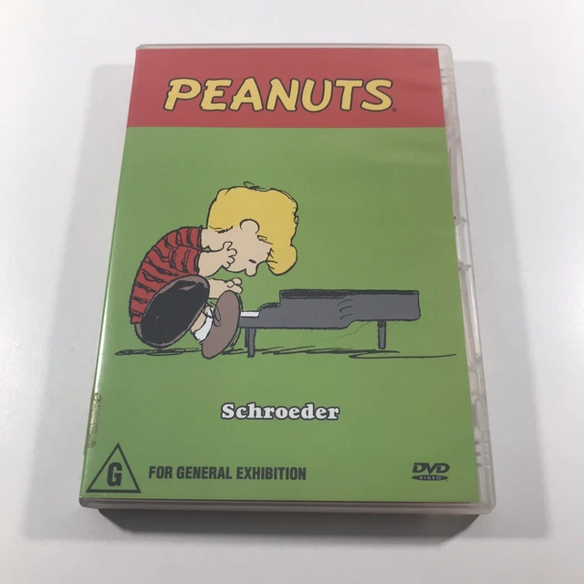 PEANUTS SCHROEDER DVD Region 4 PAL TV Series Three Episodes Charlie Brown Snoopy EUR 7,48 ...
