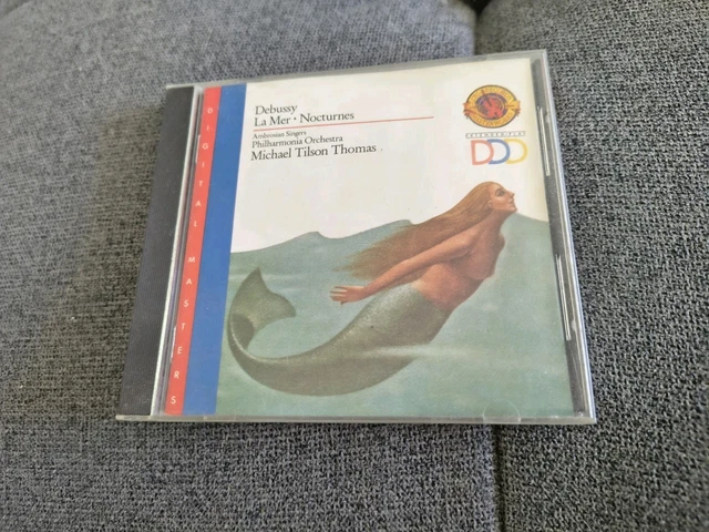 DEBUSSY LA MER Nocturnes Michael Tilson Thomas CD VGC $9.67 - PicClick AU
