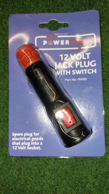 HELLA DIN CIGAR cigarette 12v 12 volt plug UK continental motorhome ...