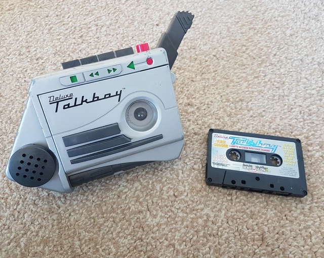 HOME ALONE TALKBOY Deluxe Tape Recorder & Voice Changer With Tape Talk ...