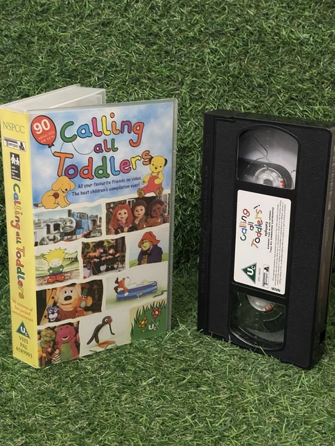 CALLING ALL TODDLERS VHS Compilation 1999- Tots Tv Spot Pingu Kipper ...