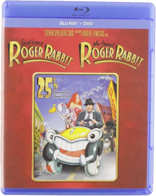 WHO FRAMED ROGER Rabbit - Bob Hoskins, - New BluRAY + DVD $14.99 ...