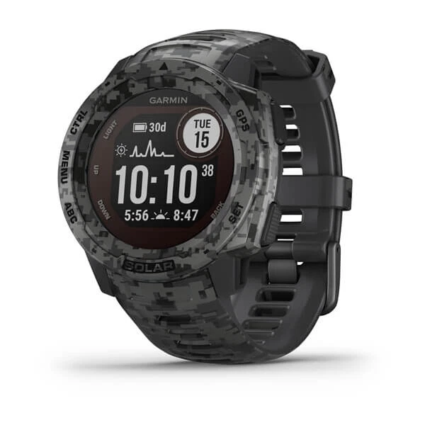 GARMIN 521487 GARMIN Instinct Solar, grafite mimetica EUR 206,45 ...