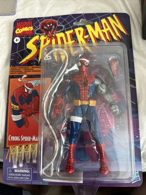 HASBRO MARVEL RETRO Cyborg Spider-Man 6" Action Figure - Multicolored ...