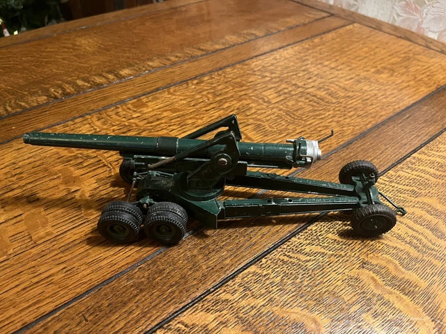 BRITIANS TOYS 9745 WWII Howitzer Long Tom 155mm Artillery Field Gun Die ...