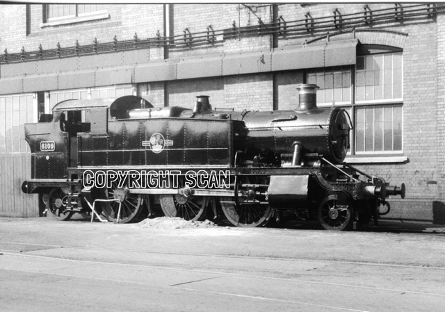 RAILWAY STEAM PHOTO : 8109 GWR CLASS 8100 @ SWINDON 63 (3) £2.99 ...