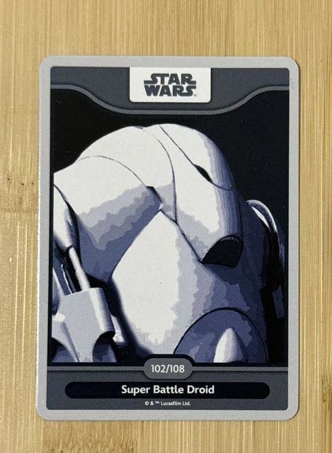 SUPER BATTLE DROID Card Woolworths 2024 Disney Worlds Of Wonders EUR 3 ...