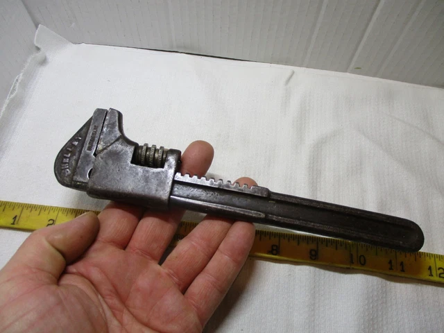 VINTAGE SHELLEY 9& Adjustable F Type Spanner Wrench British Classic ...