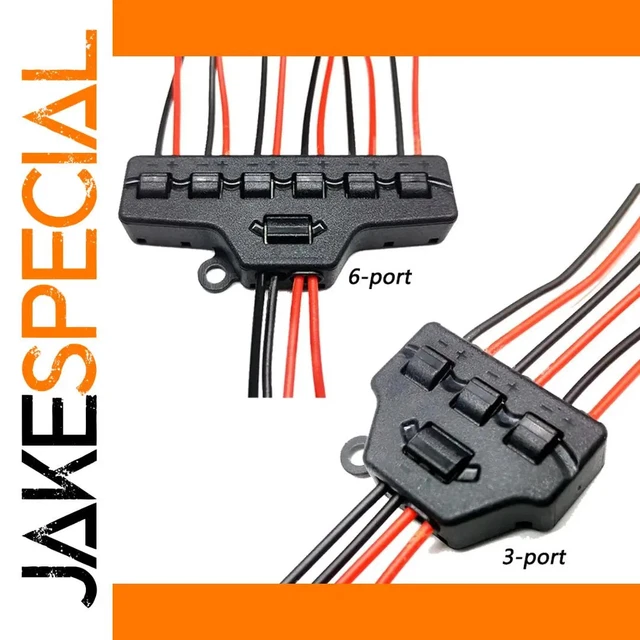 JAKESPECIAL – MINIATURE Scene Lighting Line Splitter 3/6 Ports EUR 27 ...