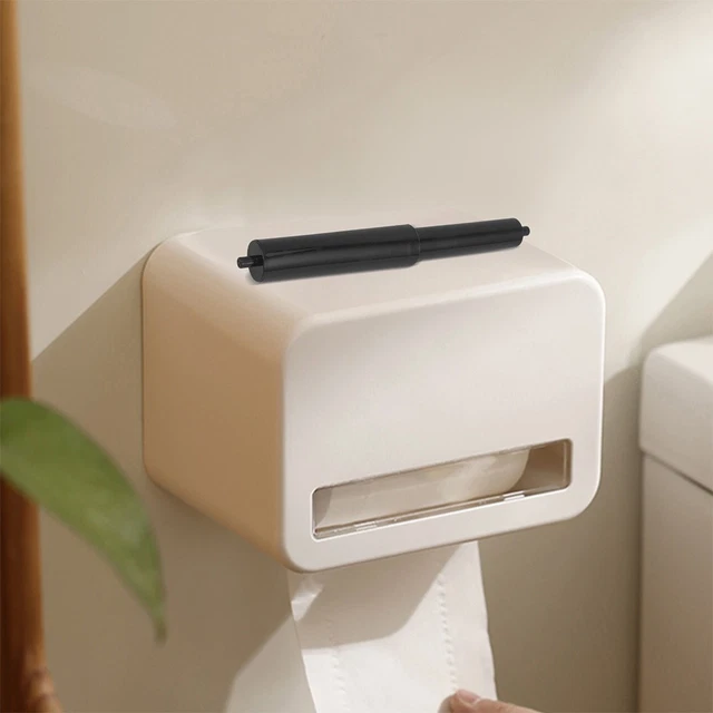 TOILET PAPER HOLDER Replacement Roller Adjustable Spring Loaded Plastic ...