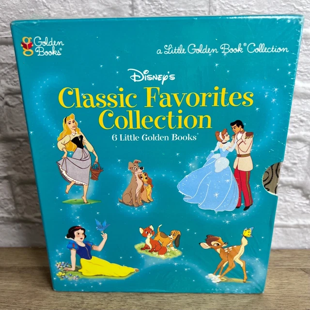 VINTAGE 1997 GOLDEN Books Disneys Classic Favorites Collection 6 Book ...
