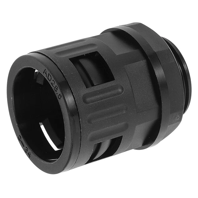 CORRUGATED TUBE CONNECTOR Adapter Plastic Water Fitting Joint £4.39 ...