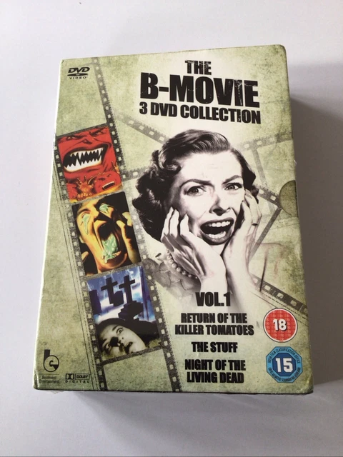 THE B-MOVIE DVD Collection Vol 1 Movie Horror 3DVD Box Set NEW Sealed ...