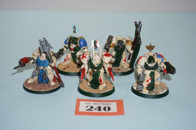 DARK ANGELS DEATHWING Terminator Squad Modified Warhammer 40k £28.75 ...