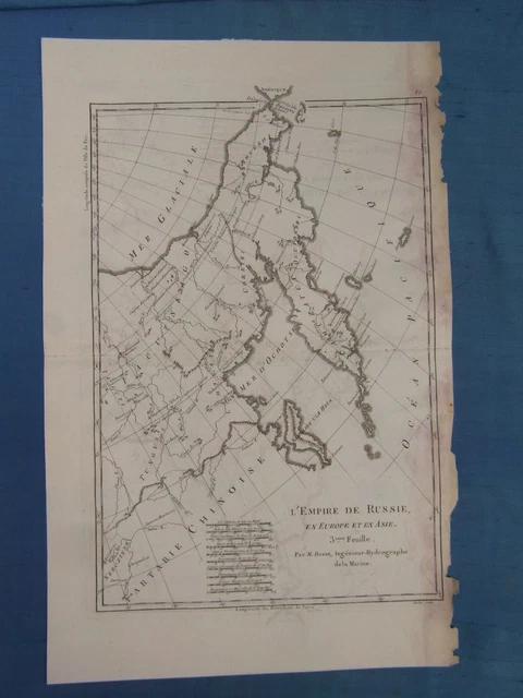 OLD MAP MAP approx. 1780: EMPIRE OF RUSSIA in EUROPE AND ASIA £21.46 ...