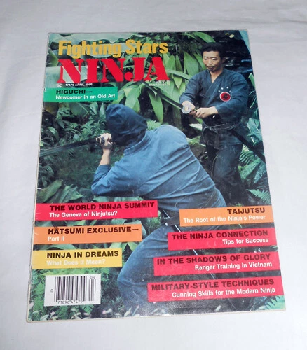 MARTIAL ARTS MAGAZINE Fighting Stars NINJA ~ Bujinkan Ninjutsu ~ April ...