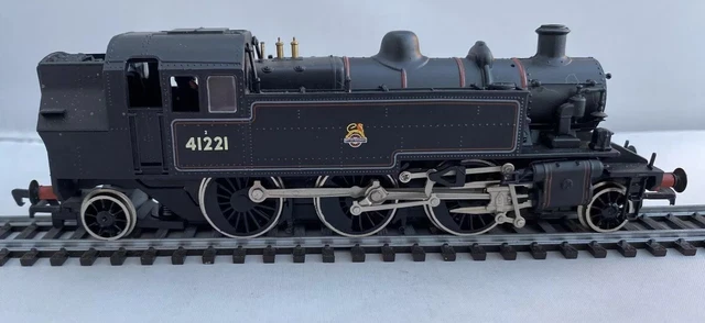 BACHMANN BRANCHLINE 31-450 BR Ex LMS Ivatt 2-6-2 Tank 41221 with Push ...