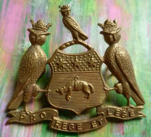 15E ET 17E bataillons West Yorkshire Regiment Leeds Pals casquette ...
