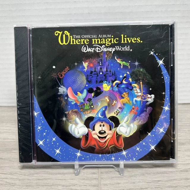 WALT DISNEY WORLD Where Magic Lives: The Official Album CD 2003 | Rare ...