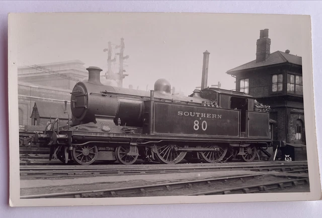 SOUTHERN RAILWAY LOCOMOTIVE Photograph - 80 Brighton - E33 £3.50 ...