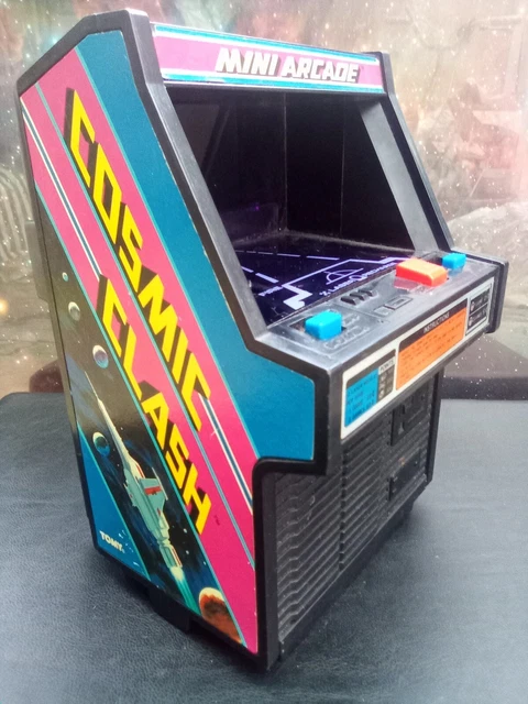 RARE TOMY COSMIC Clash Vintage Mini Electronic Arcade Game (PlsRead ...