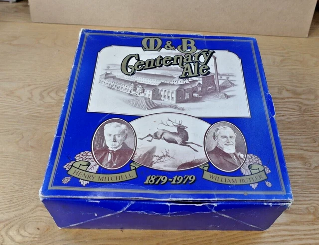 RARE VINTAGE MITCHELLS and Butlers Centenary Ale boxed set- 1879-1979 £ ...