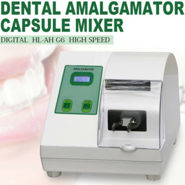 DENTAL DIGITAL AMALGAMATOR Machine Amalgam Capsule Mixer Stirrer ...