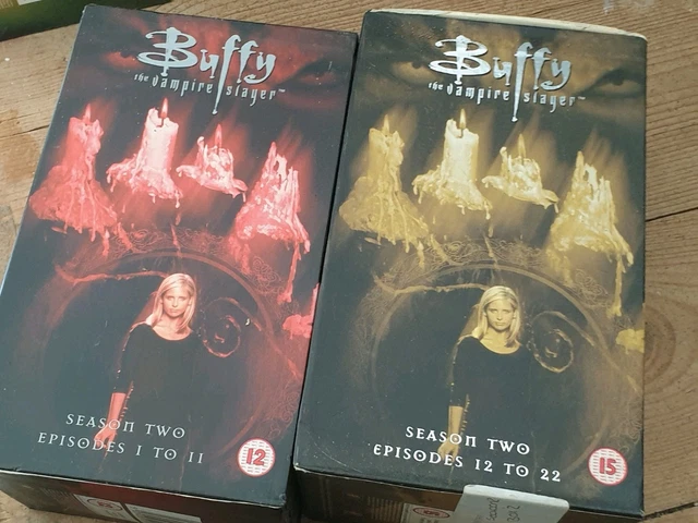 BUFFY THE VAMPIRE Slayer VHS Boxset Season Two Episode 1 -22 Video ...