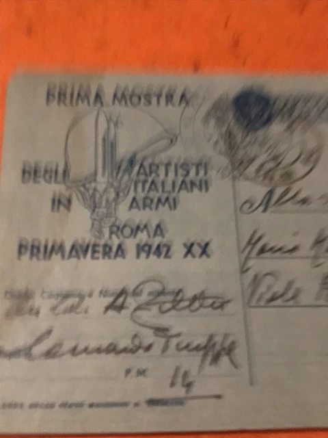 CARTOLINA ITALIANA WW2 Propagandistica Regio Esercito Italiano Italy ...